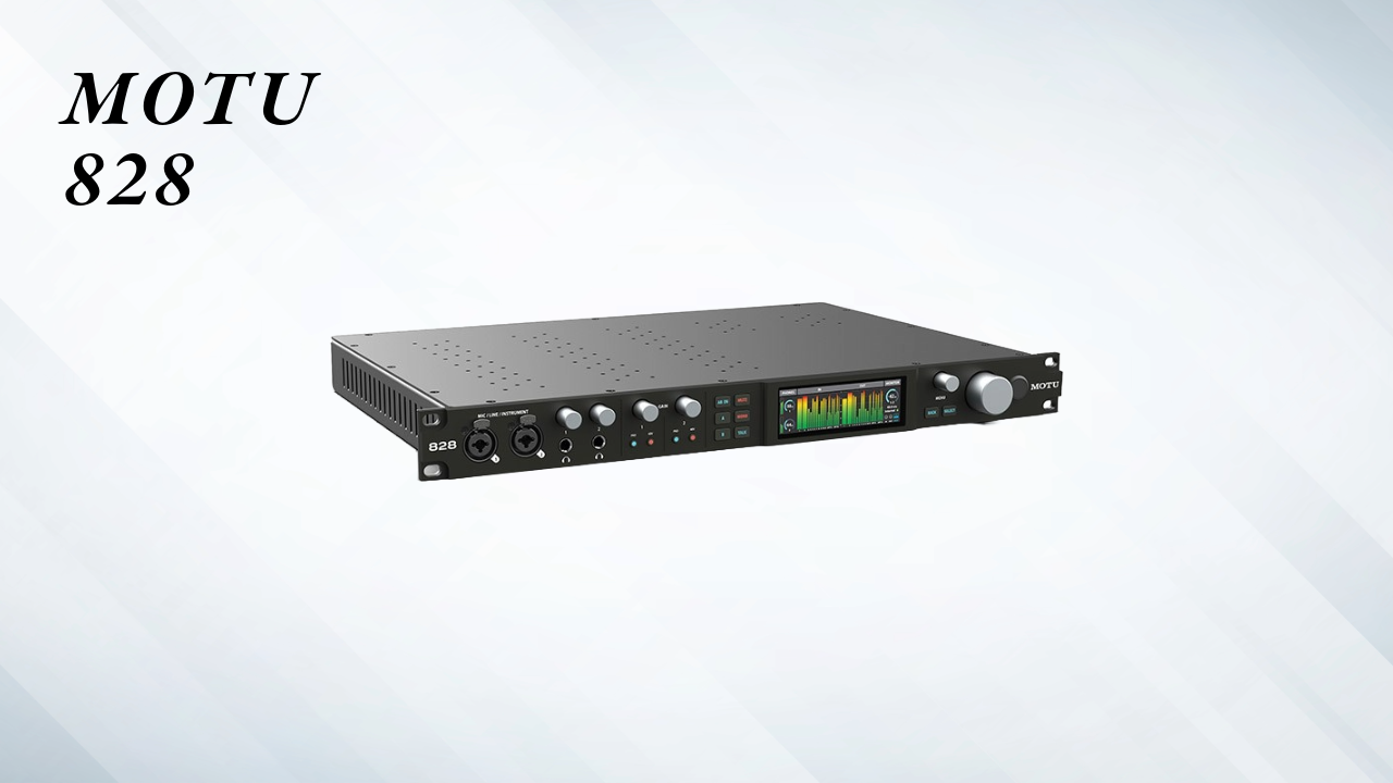 【MOTU】最高峰のオーディオスペックとスタジオを包括する機能を網羅した、第五世代モデル『828』が新登場！ - Music Gear Japan